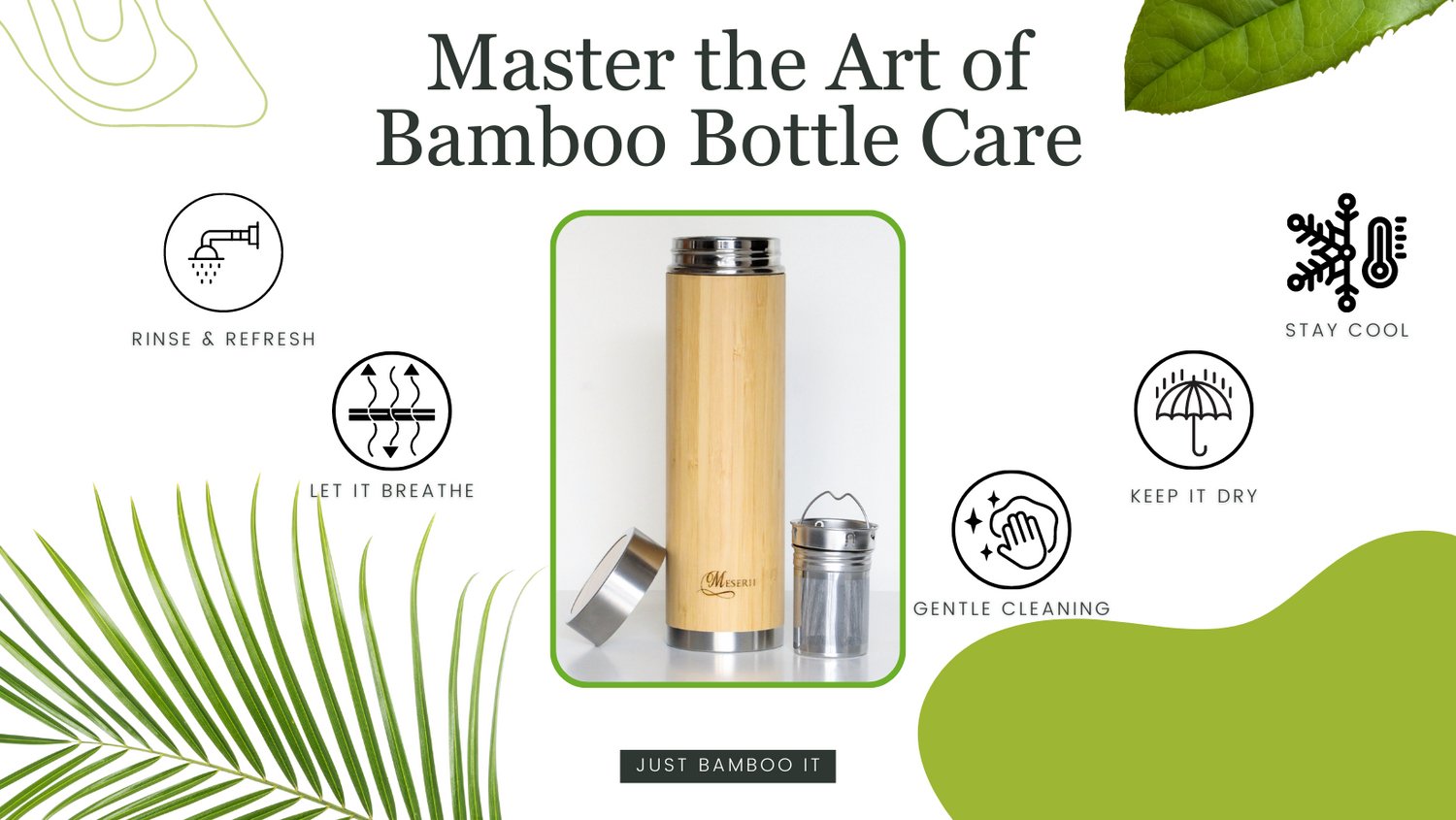 How to Properly Store Your Bamboo Bottle | Meserii