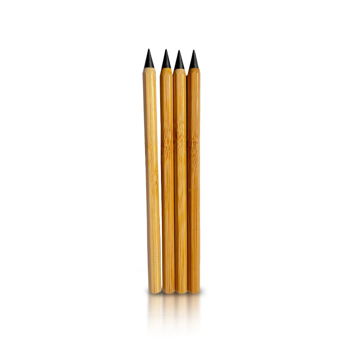 Bamboo Pencil (Pack of 4) – Meserii